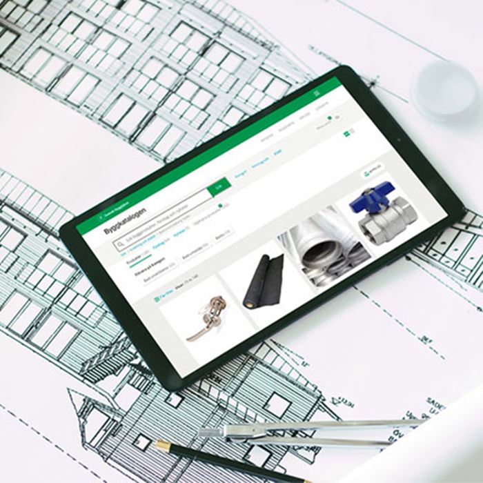 Byggkatalogen - sök byggprodukter och byggmaterial